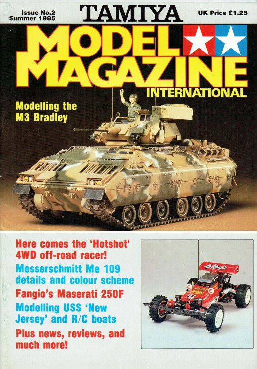 TAMIYA MODEL MAGAZINE : ISSUE NO.2 SUMMER 1985