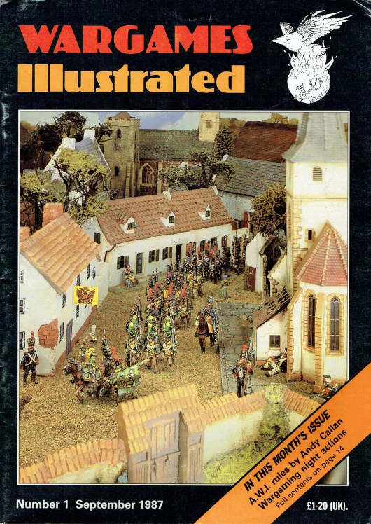 WARGAMES ILLUSTRATED NUMBER 1 SEPTEMBER 1987 wargames-illustrated-number-1-september-1987