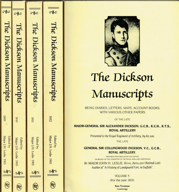 THE DICKSON MANUSCRIPTS : BEING DIARIES, LETTERS, MAPS, ACCOUNT BOOKS ...