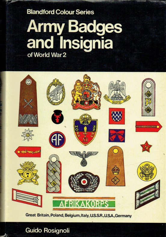 ARMY BADGES AND INSIGNIA OF WORLD WAR 2